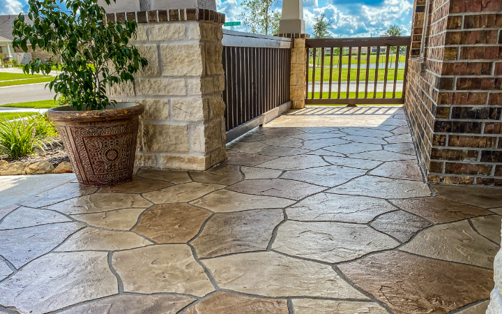 How to Create a Unique Look with Concrete Stamped Installation - Santa ...